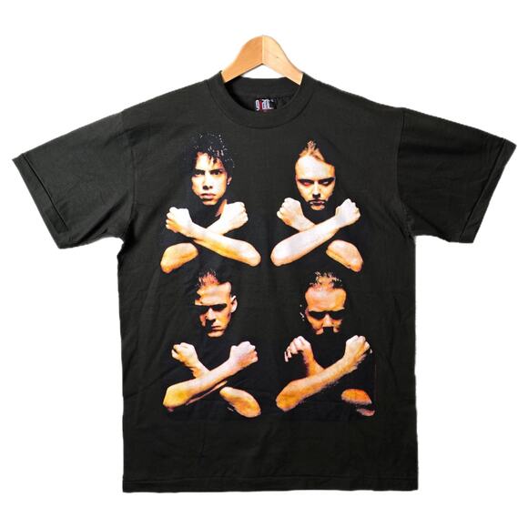 Other | Shirts | Metallica Aop Reprint Modern Boot Shirt Xl Metal Band ...